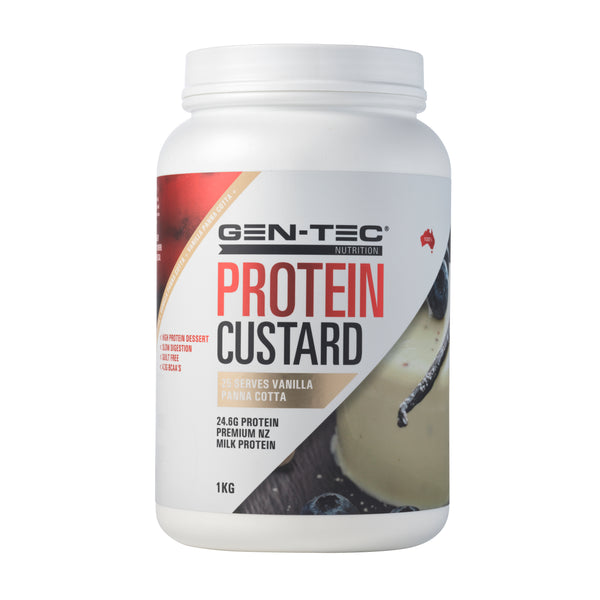 Protein Custard Vanilla Panna Cotta - Gen-Tec Nutrition