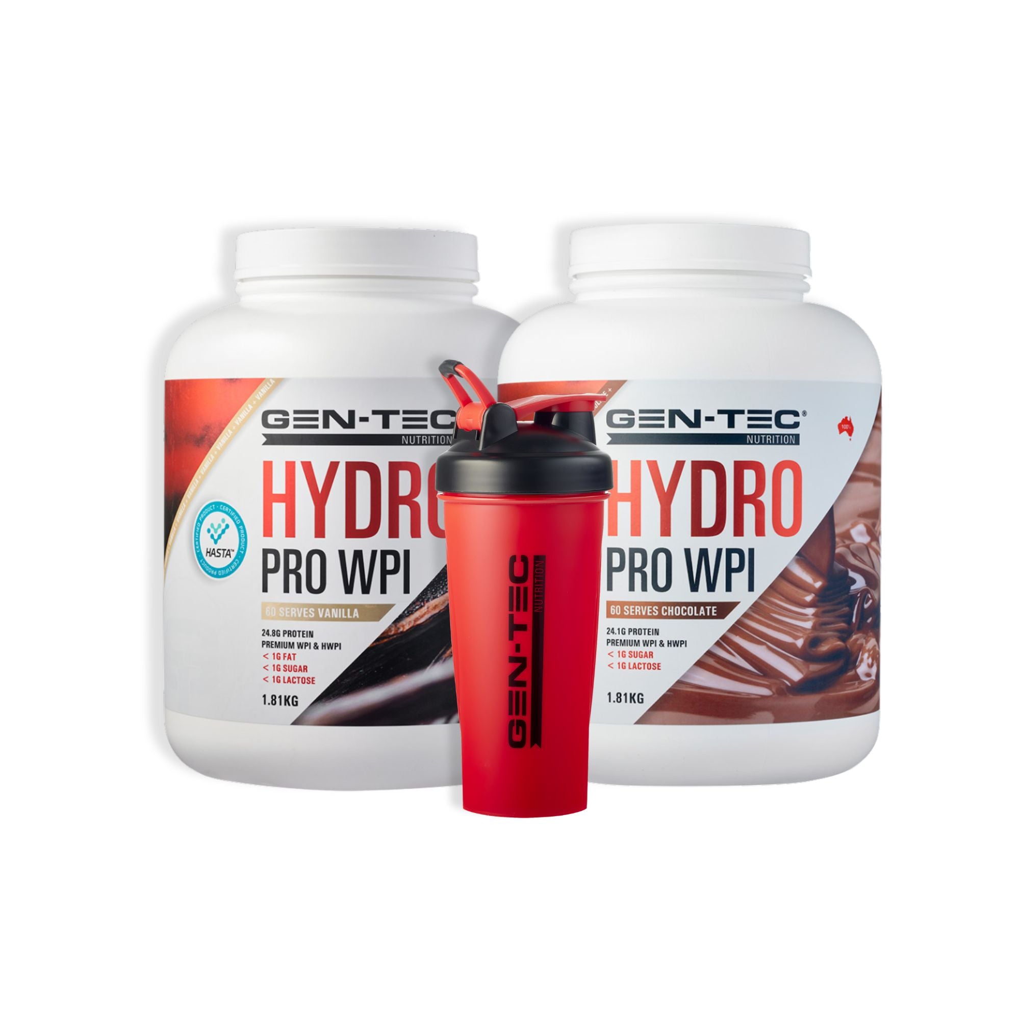 Hydro Pro WPI Large Twin Pack - Gen-Tec Nutrition
