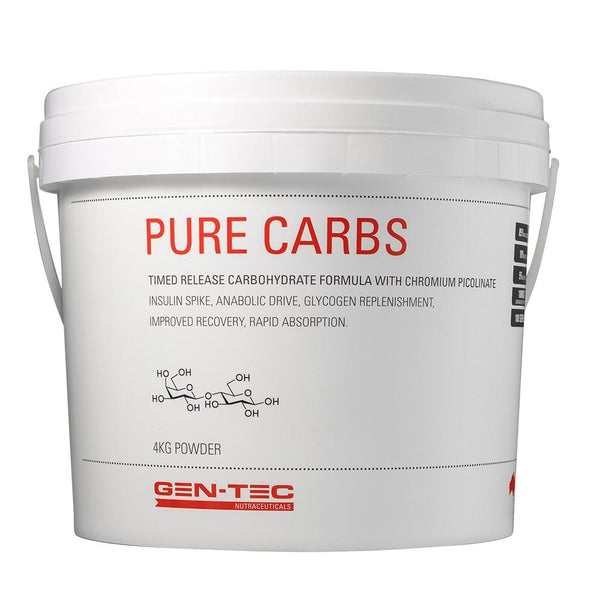 Pure Carbs Natural Timed Release Formula (Vegan) - Gen-Tec Nutrition